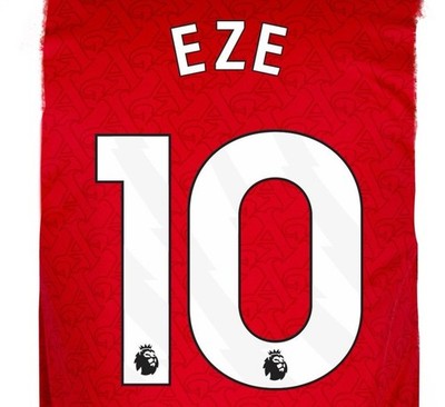 EZE #10 home name print and number 2025/26 Heat Transfer | eBay