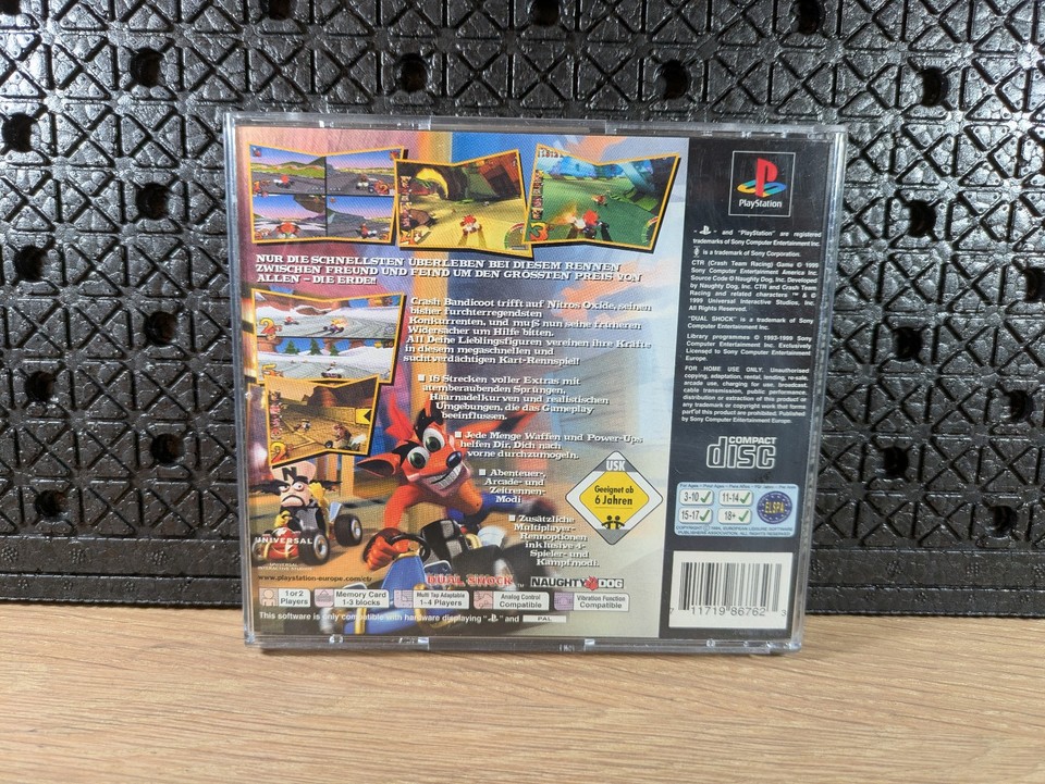CTR Crash Team Racing (Sony PlayStation) - CIB PS1 PSone Komplett ...