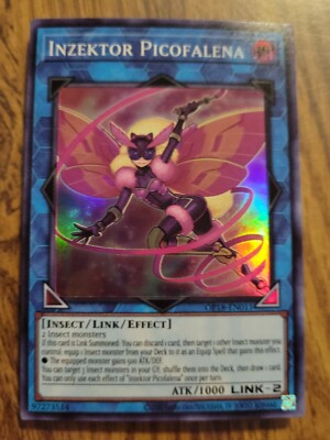 yugioh inzektor picofalena op18-en011 super nm | eBay