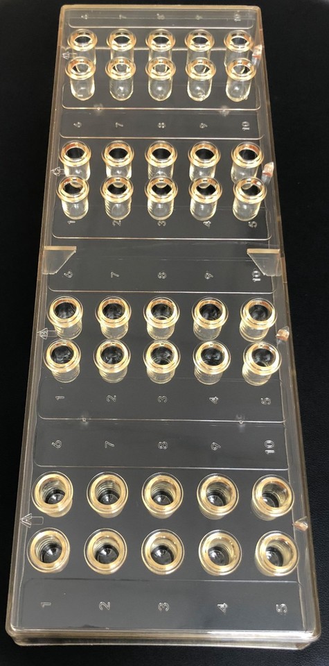 ALLERGY 40-VIAL TRANSLUCENT PLASTIC TRAY | eBay