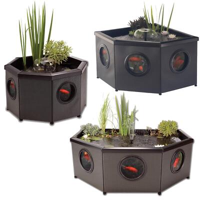 BLAGDON AFFINITY GARDEN PONDS PATIO WATER FEATURE FOUNTAIN KOI FISH ...