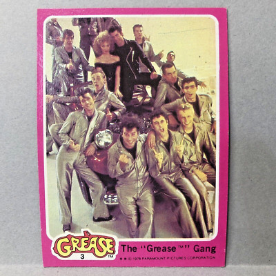 1978 Topps Paramount Grease The "Grease" Gang #3 | eBay