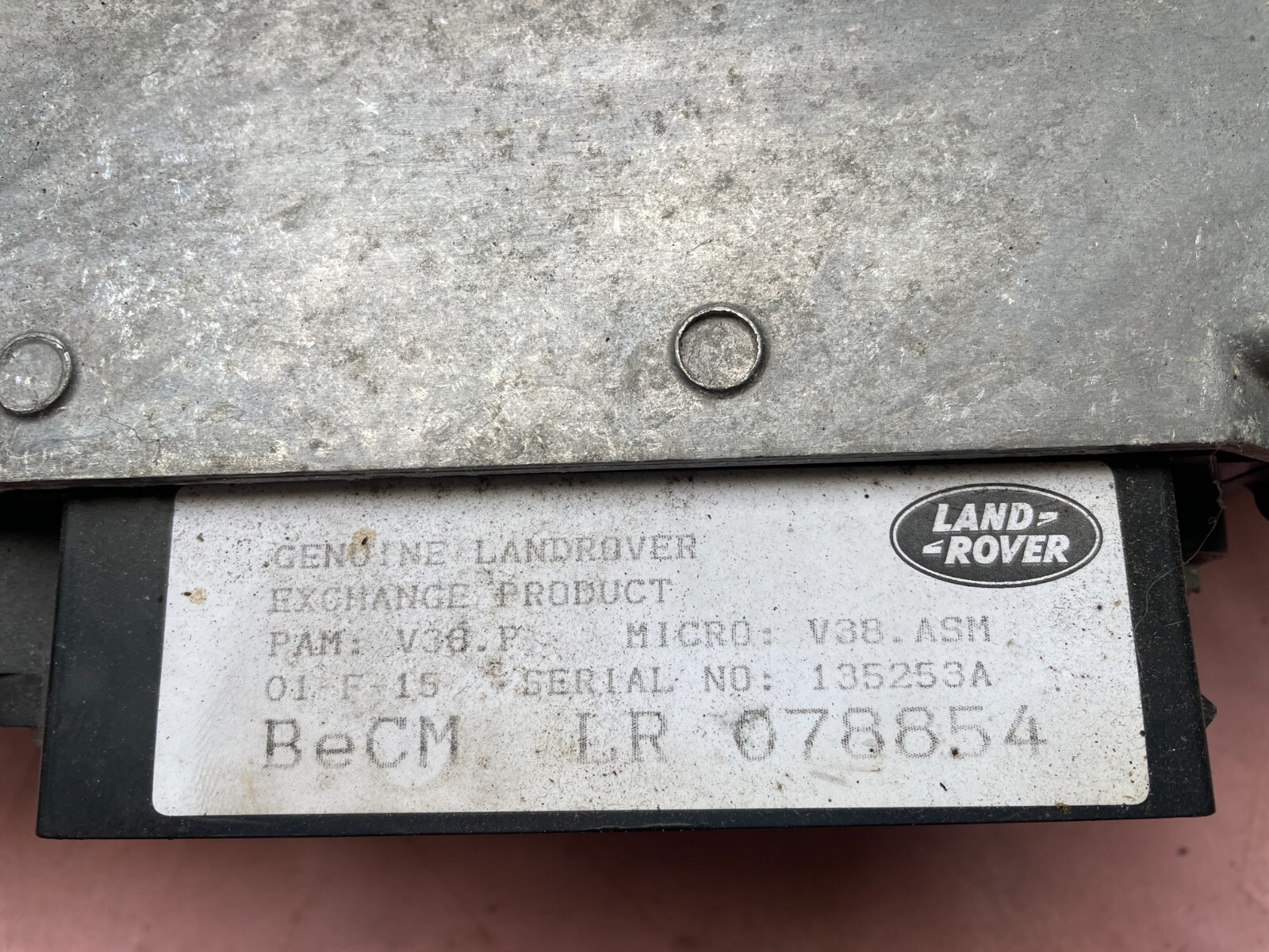 RANGE ROVER P38 2.5 4.6 4.0 STEUERGERÄT KAROSSERIEELEKTRIK ECU BECM ...