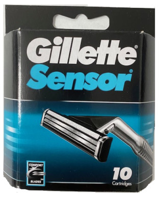 Gillette Sensor Razor Blades - 10 Cartridges | eBay