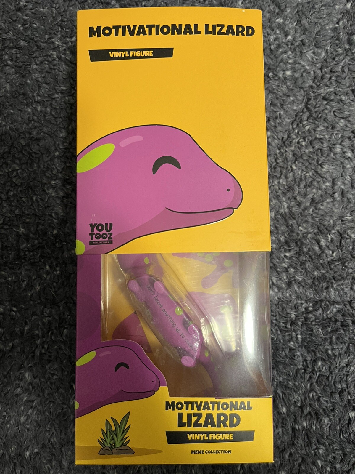 Youtooz Collectibles Motivational Lizard Plush 1ft Meme RARE Original ...