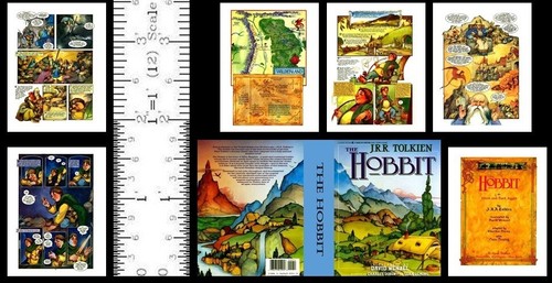 1:6 SCALE MINIATURE BOOK HOBBIT GRAPHIC NOVEL PLATSCALE BARBIE | eBay
