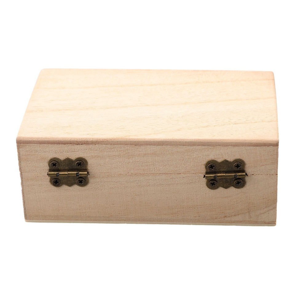 Large Wooden Storage Boxes / Plain Wood / Box With Lid / Crate Trunk ...