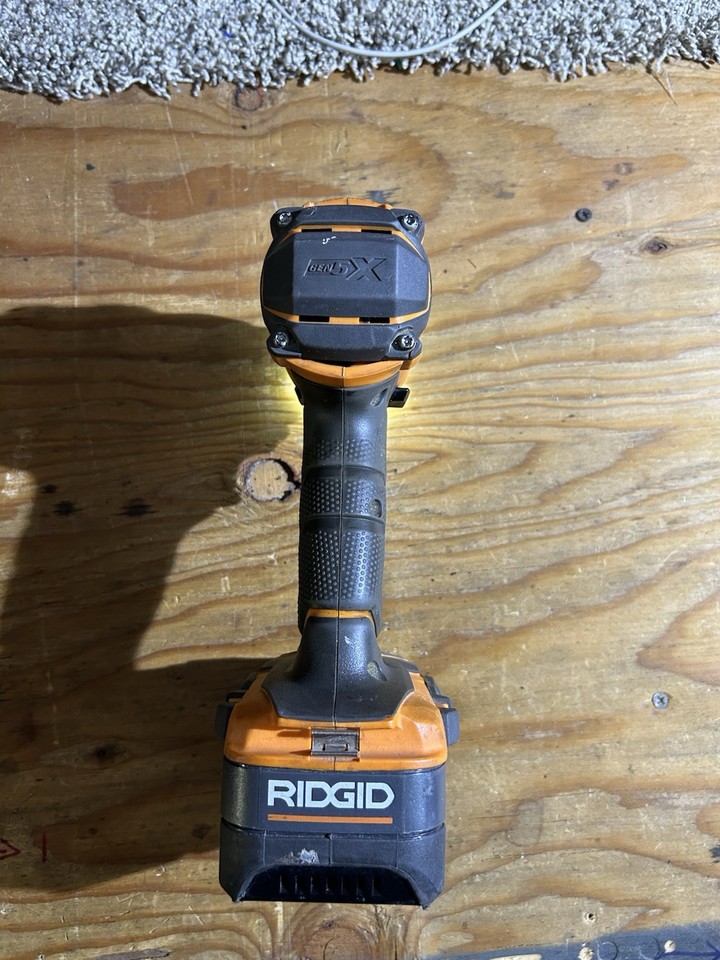 Rigid Impact Drill W/ 4ah Battery *USED* | eBay