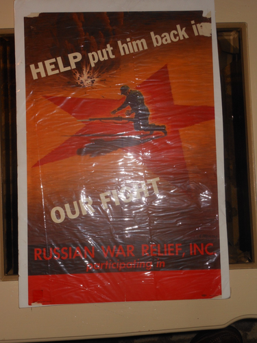 WW 2 RUSSIAN WAR RELIEF POSTER( U.S.A.) | eBay