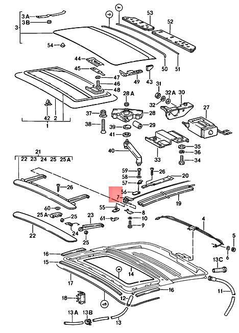 Genuine PORSCHE 911 Carrera 993 Guide Left 96456414300 | eBay