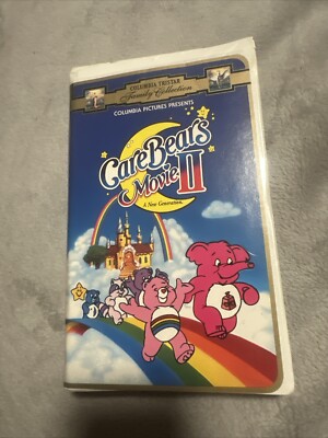 Columbia Tristar Family Collection CareBears Movie 2 VHS Tape A New ...