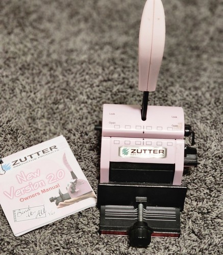 Zutter Bind-It-All V2.0 Pastel Pink Scrapbooking Binder Punch Bind ...