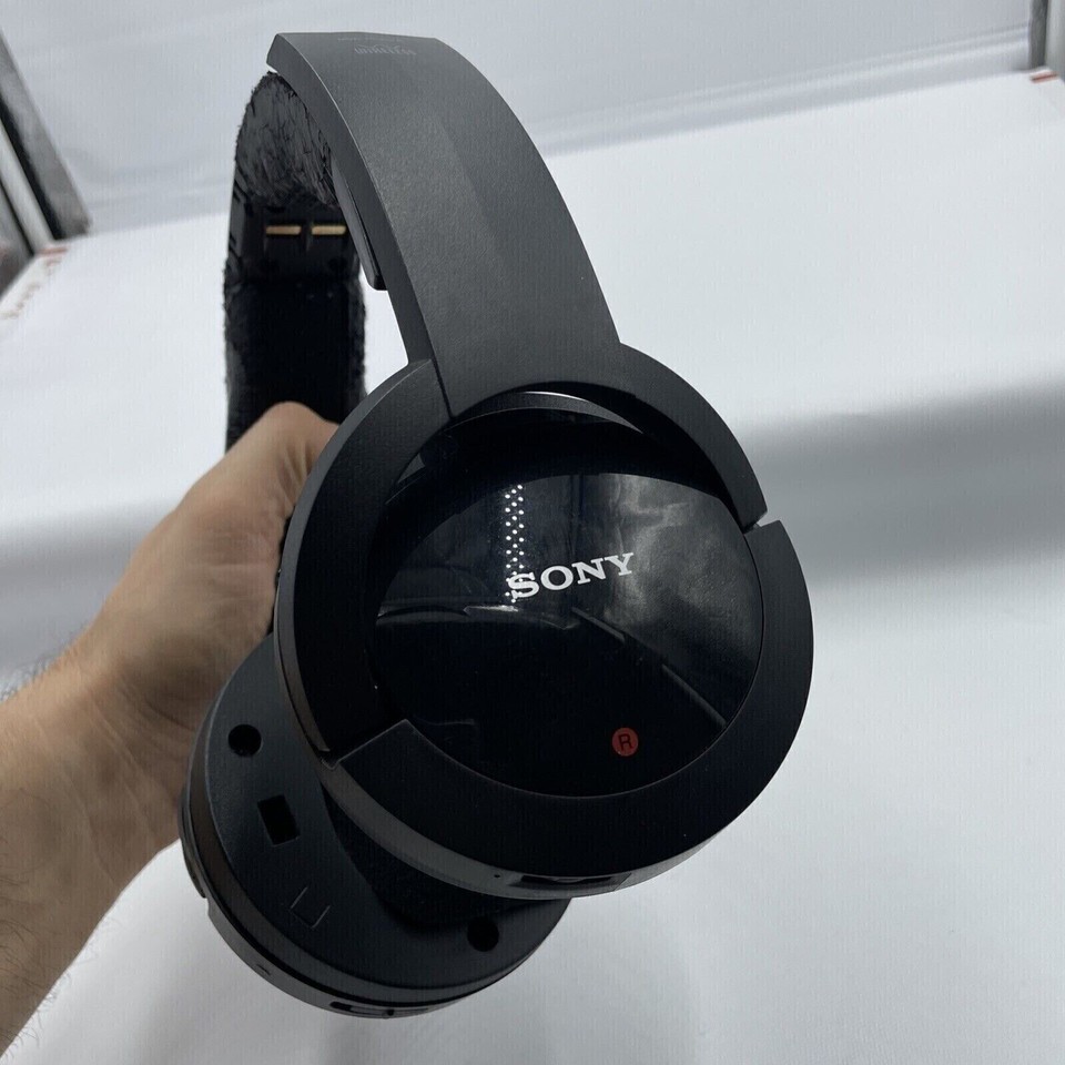 Sony MDR-RF985R Black Wireless Noise-Reduction Headphone No muffs = | eBay