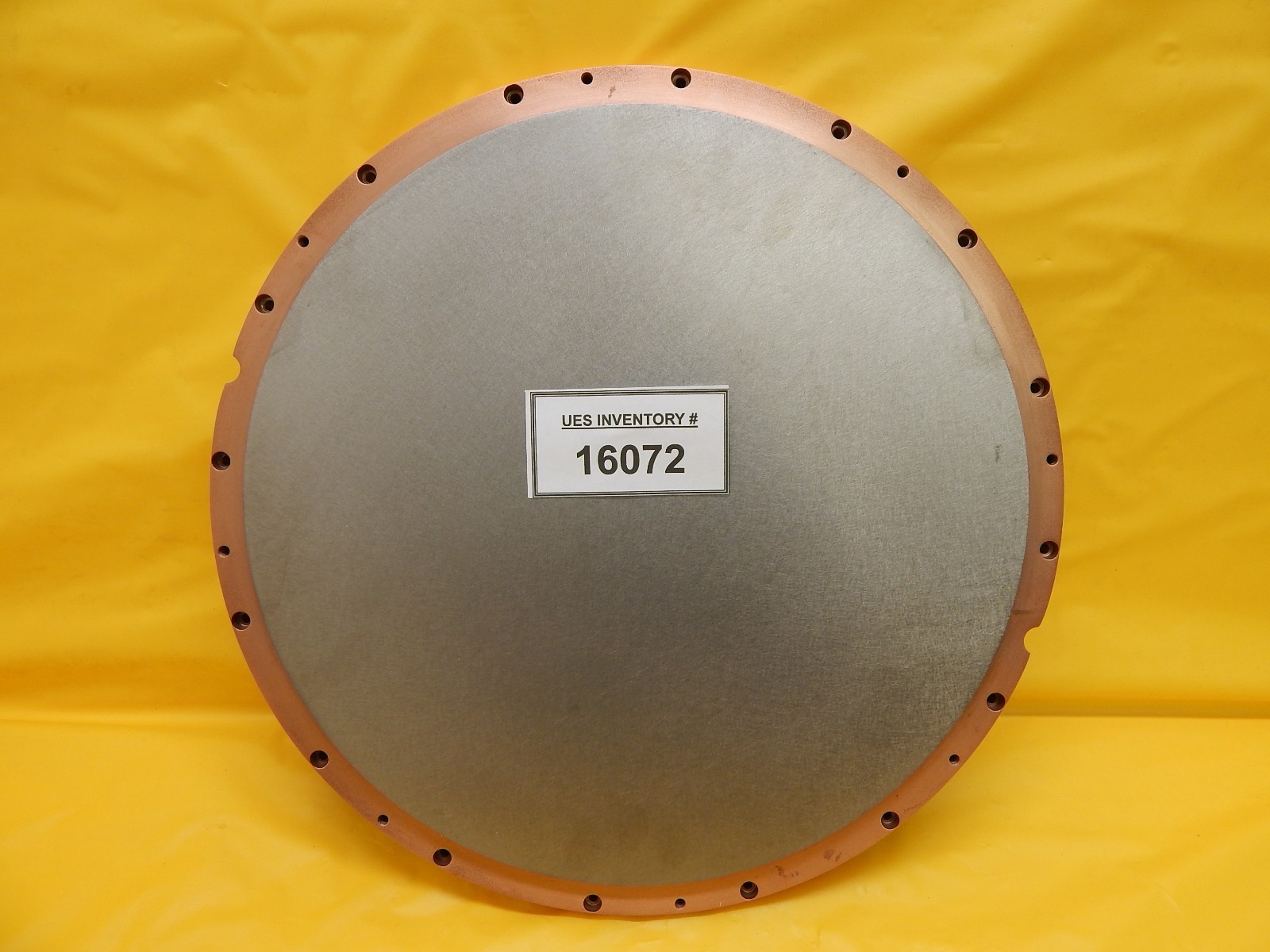 Materion Microelectronics ZTH-7179 Ti Titanium Target for Nordiko Used ...