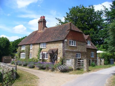 Photo 6x4 Lower House Hascombe Idyllic stone cottage at the top of ...