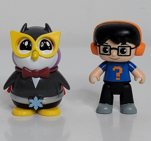 Ryan's World 2 Toy Lot Peck the Penguin & Gamer Boy Action Figures Kids ...