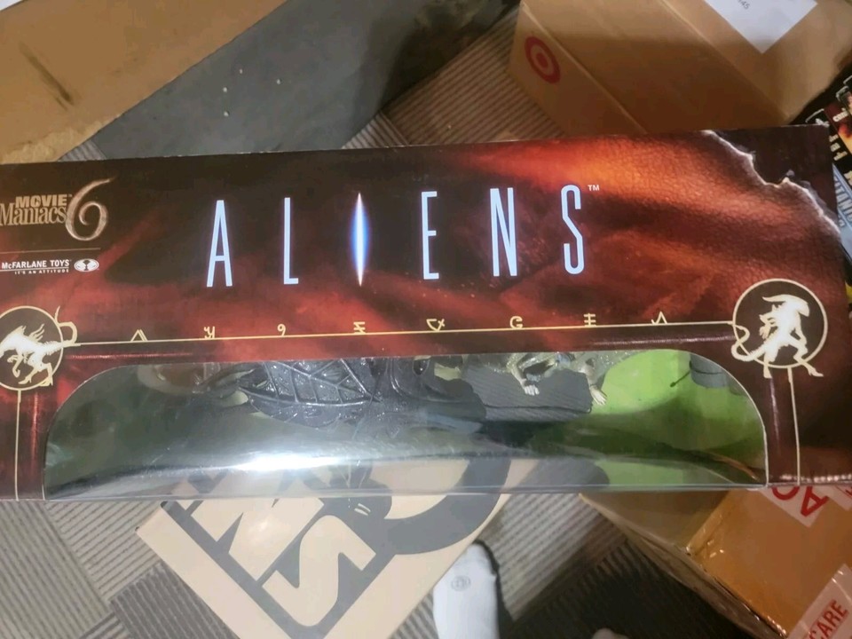 2003 MCFARLANE ALIEN QUEEN DELUX SET ALIENS MOVIE MANIACS SER6 AFA ...