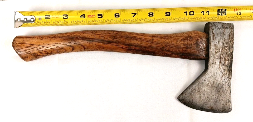 VTG 12" Norlund Tomahawk Hatchet Hudson Bay Axe &Genuine Norlund Camper ...