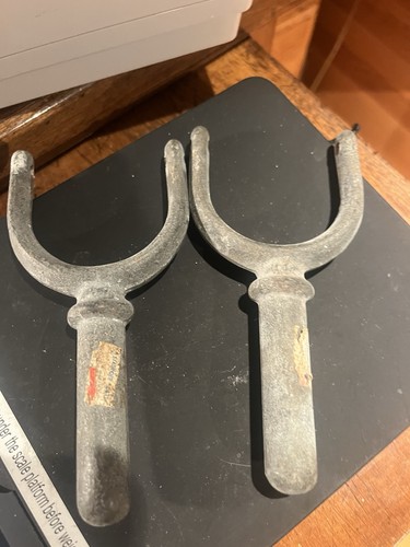 Pair Oar Locks With Pin Holes Galvanized Heavy Duty NEW! Free Shipping ...
