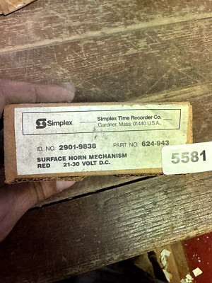 Fire Alarms - Simplex Fire Alarm Horn