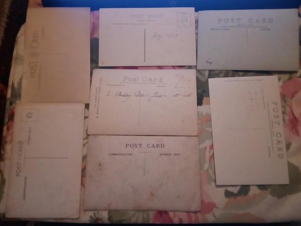 7 CARDS FAMILY HOLIDAY GROUPS FLAPPER ca 1920 | eBay