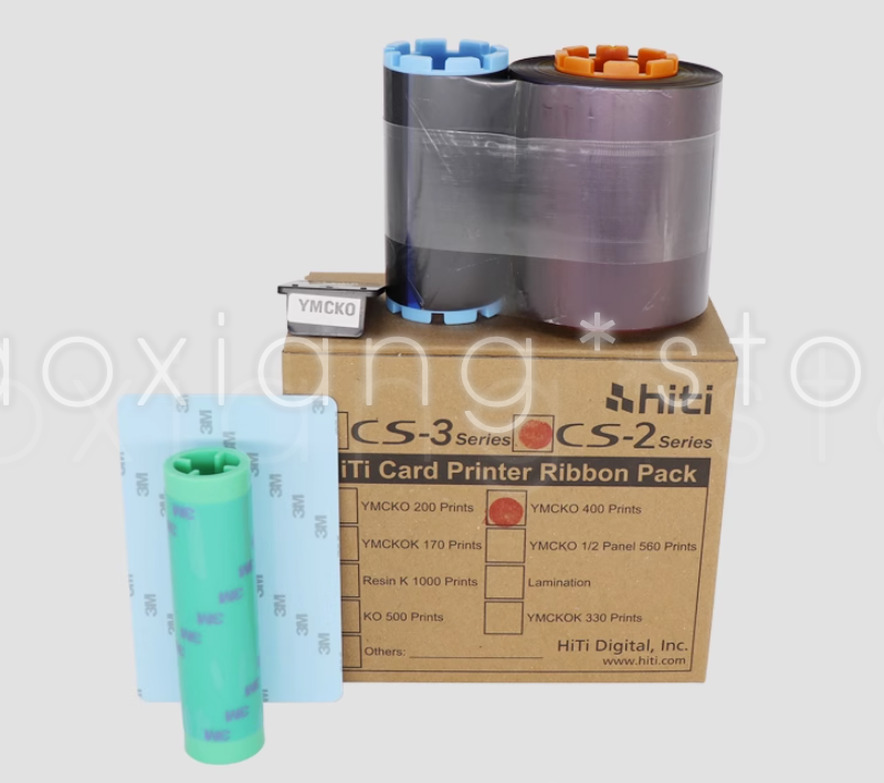 1PC CS220E Card Printer Color Ribbon Color Ribbon Color Ribbon ...