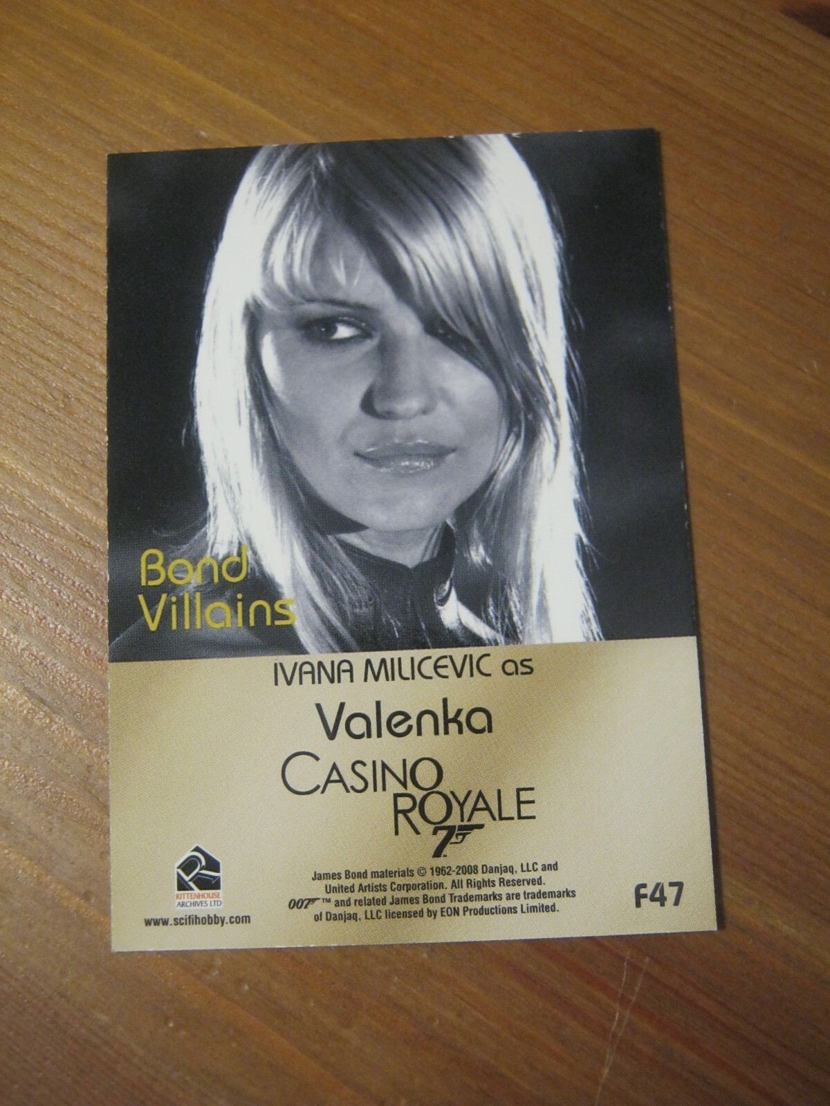 James Bond In Motion Villains #F47 Valenka Casino Royale 2008 ZJB3 | eBay