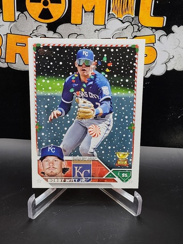 2023 Topps Holiday Baseball Bobby Witt Jr #H81 Lights Necklace ...