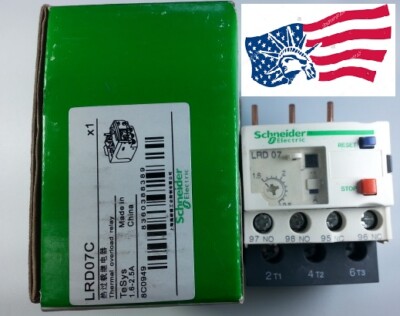LRD07C Thermal Overload Relay 1.6-2.5 Amp. | eBay