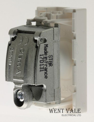 Legrand Arteor - 5721 71 22.5x45mm Single Shielded TV Socket 0-2400 MHz ...