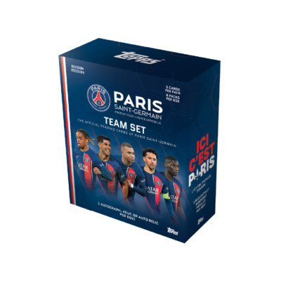 Topps PSG Paris Saint-Germain 2023/24 Team Set Sealed Box | eBay UK