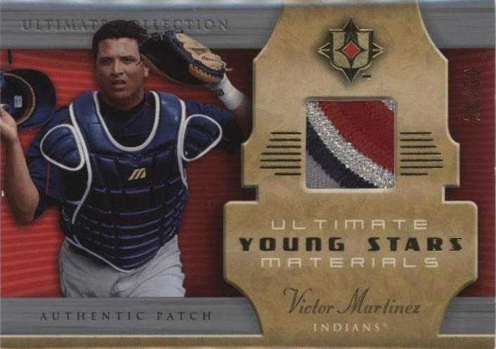 2005 Ultimate Collection - Young Stars Materials Victor Martinez #UY-VM ...