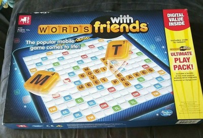 Words With Friends Zynga Hasbro Board Game | eBay