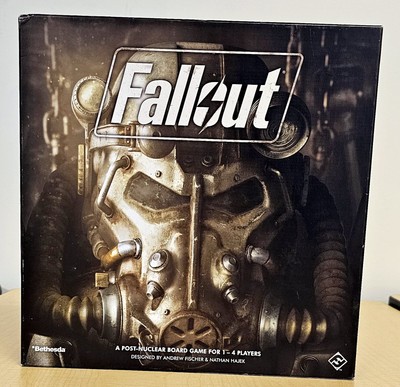 Fallout Board Game Fantasy Flight Games 2017 Andrew Fischer ...