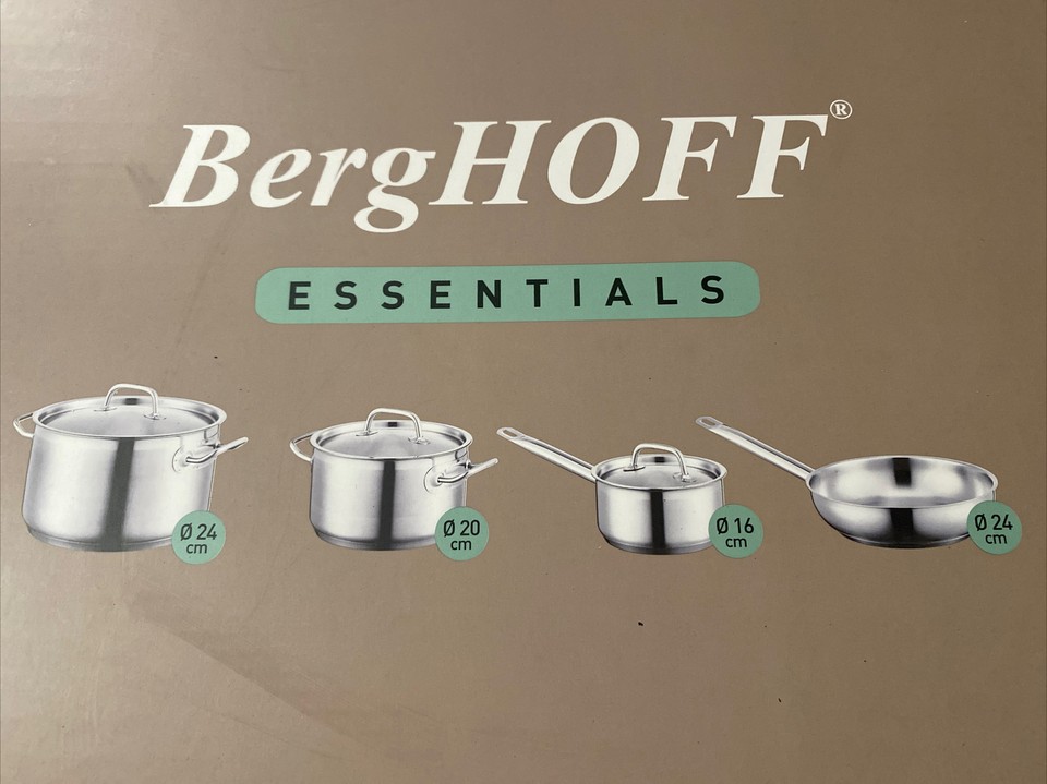 Berghoff Hotel 7pc Stainless Steel Cookware Set | eBay