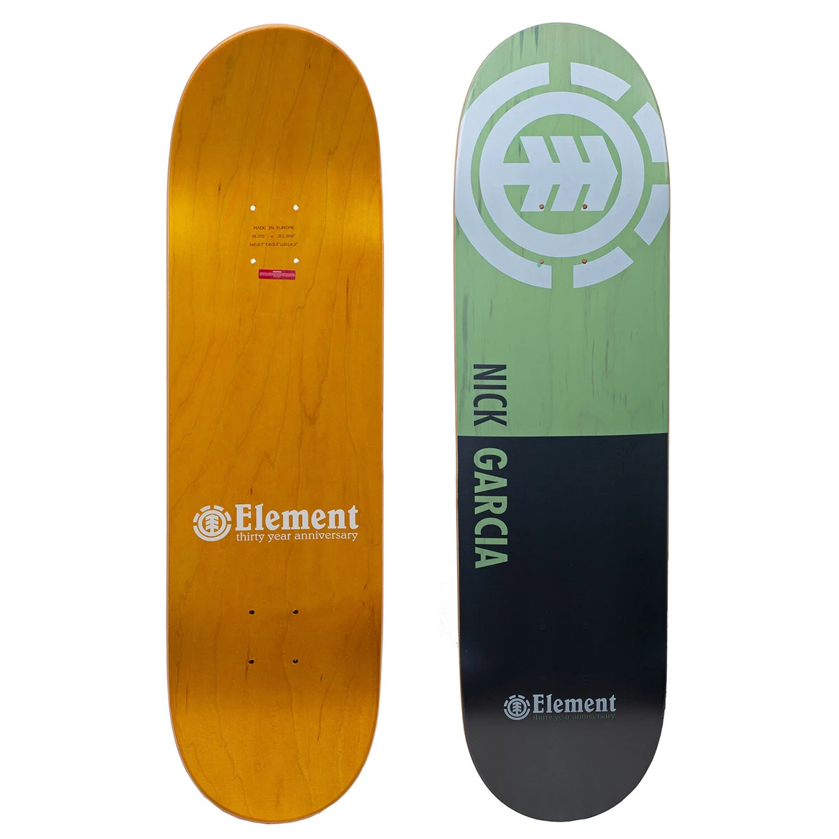 Element Skateboard Decks Green