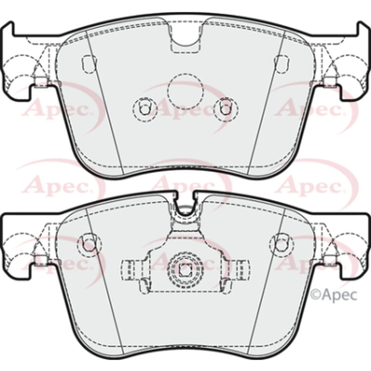 Front Brake Pads Set Fits Citroen C4 Picasso Peugeot 308 SW 1.6 2.0 HDi ...