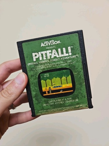 Pitfall Atari 2600 Tested Video Game Used Classic Activision Adventure ...