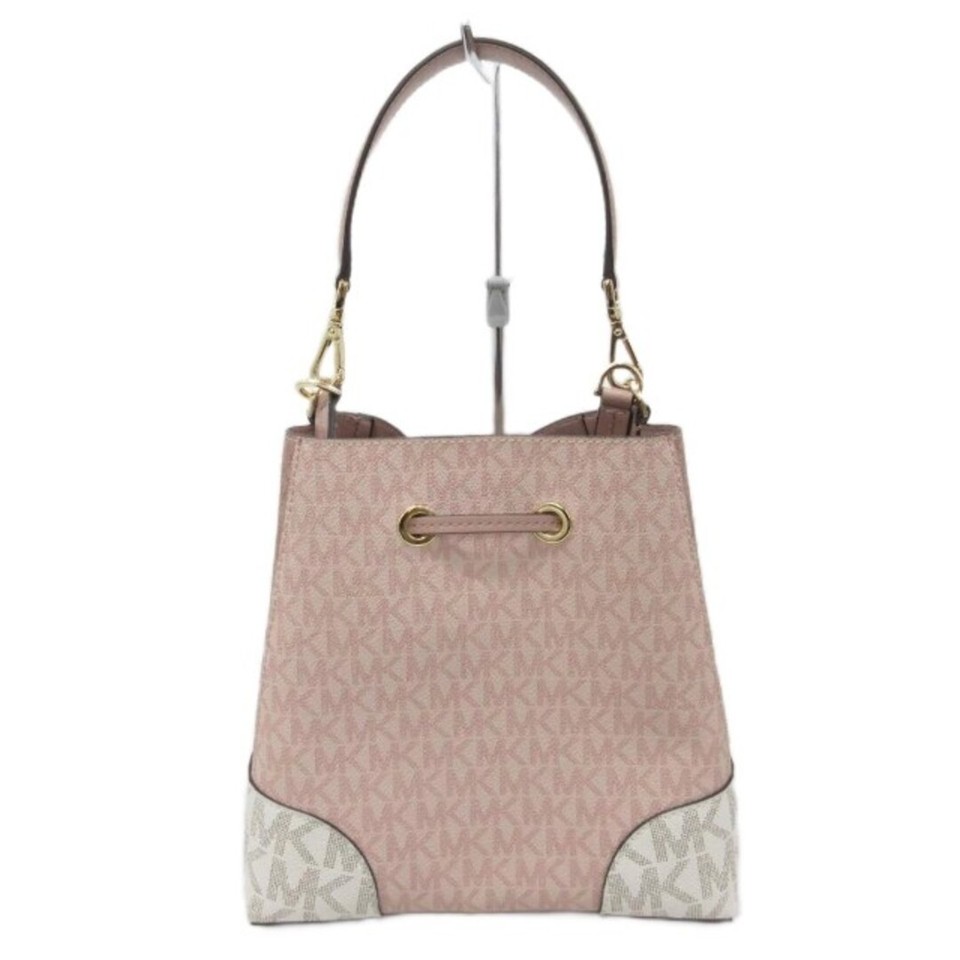 Michael Kors 2 Way Tote Bag Shoulder One Handle MERCER GALLERY Pink ...