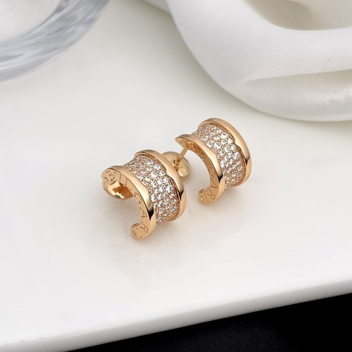 BV/LGARI Sparkling Semi circular Classy Earrings Women's Jewelry | eBay