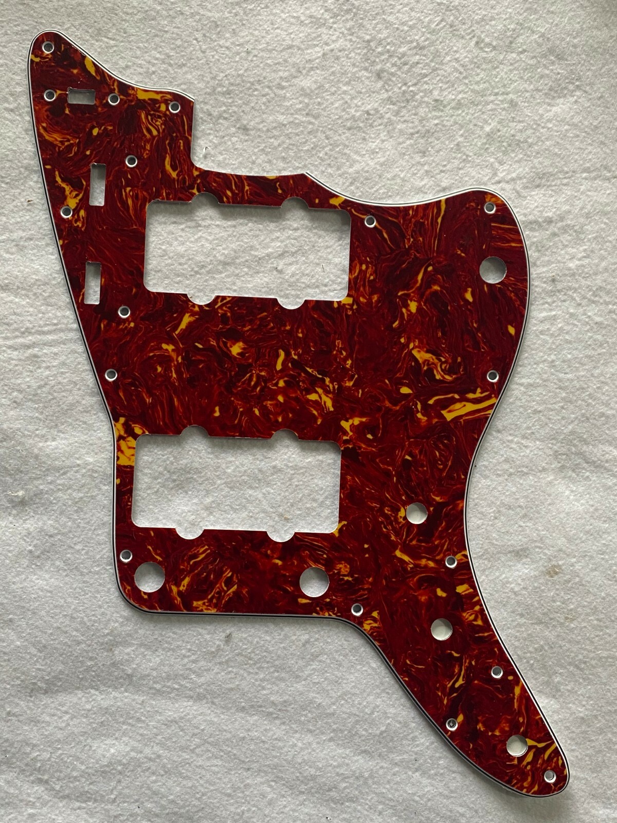 New For US Jazzmaster Guitar Pickguard 4 Ply Red Tortoise | eBay