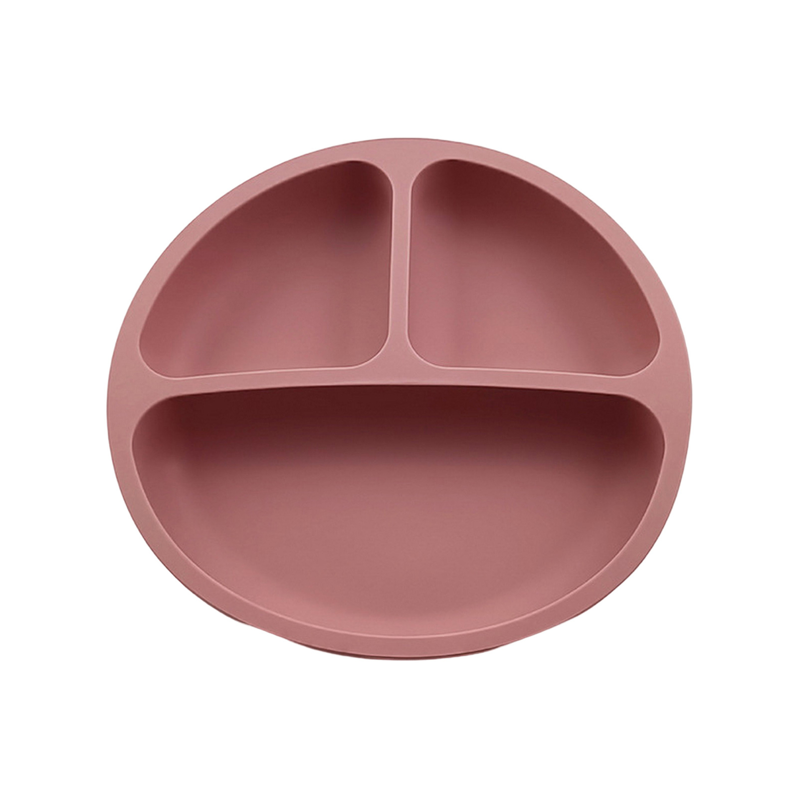 Baby Plate Divided Design Tableware 3 Grids Baby Feeding Plate Infant ...