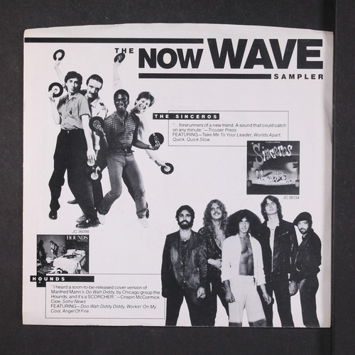 VARIOUS: the now wave sampler COLUMBIA 7" Single 45 RPM | eBay