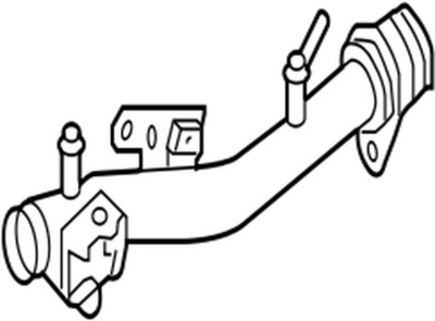 21021-EA20A Nissan Pipe-water 21021EA20A, New Genuine OEM Part | eBay