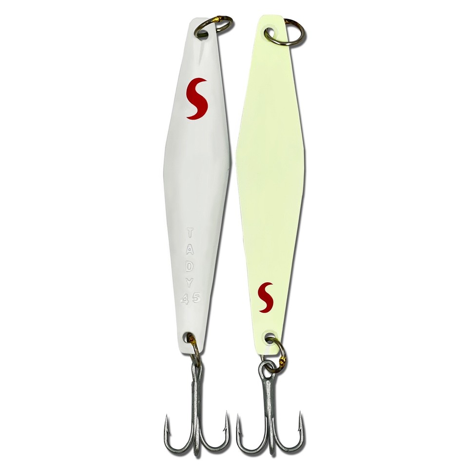 Tady 45 Surface Iron Jig Saltwater Fishing Lures Yellowtail Calico Bass ...
