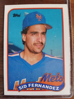 SID FERNANDEZ NEW YORK METS 1989 TOPPS BASEBALL CARD #790 | eBay