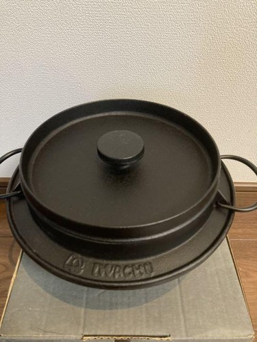 Iwachu Cast Iron Rice Cooker Gohan Nabe Pot Nanbu Tekki 3 Go IH ...