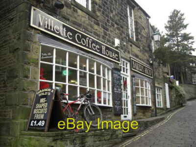 Photo 6x4 Cafe on Main Street Haworth Open every day except Christmas ...