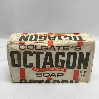 NEW Colgate Octagon All Purpose Large Bar Soap 7oz Vintage NOS | eBay