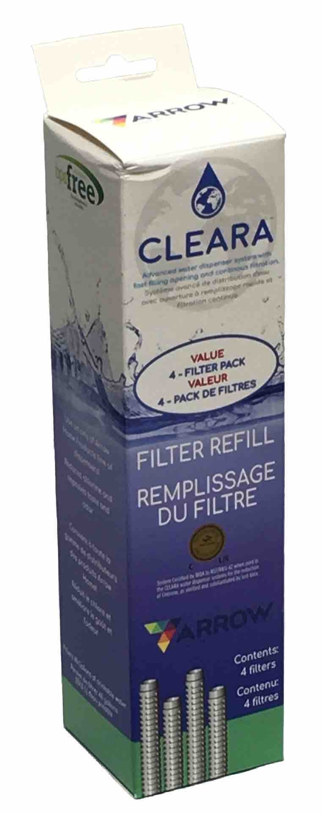 CLEARA Arrow Filter Refills (4 Filters) (T6) | eBay